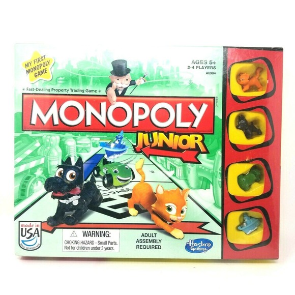 Hasbro | Games | Hasbro Gaming Monopoly Junior Classic Board Game ...